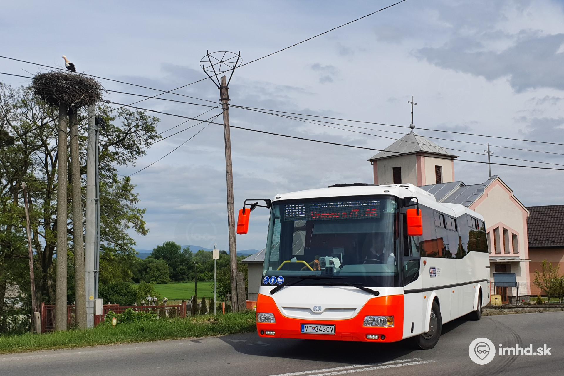 MHD Vranov nad Topľou • imhd.sk Bratislava