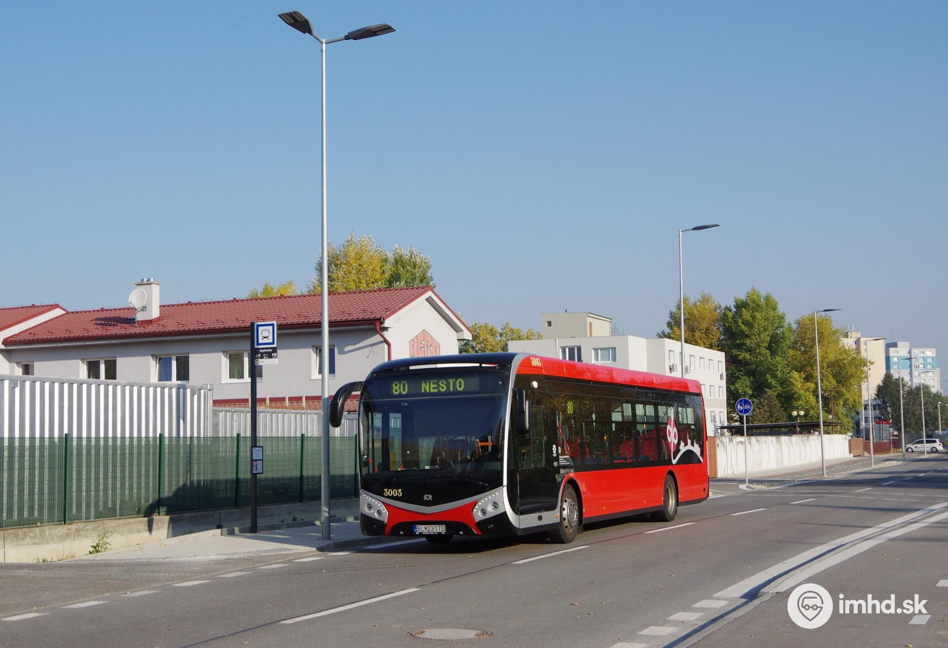 SOR NS 12 Electric #3003 • imhd.sk Bratislava
