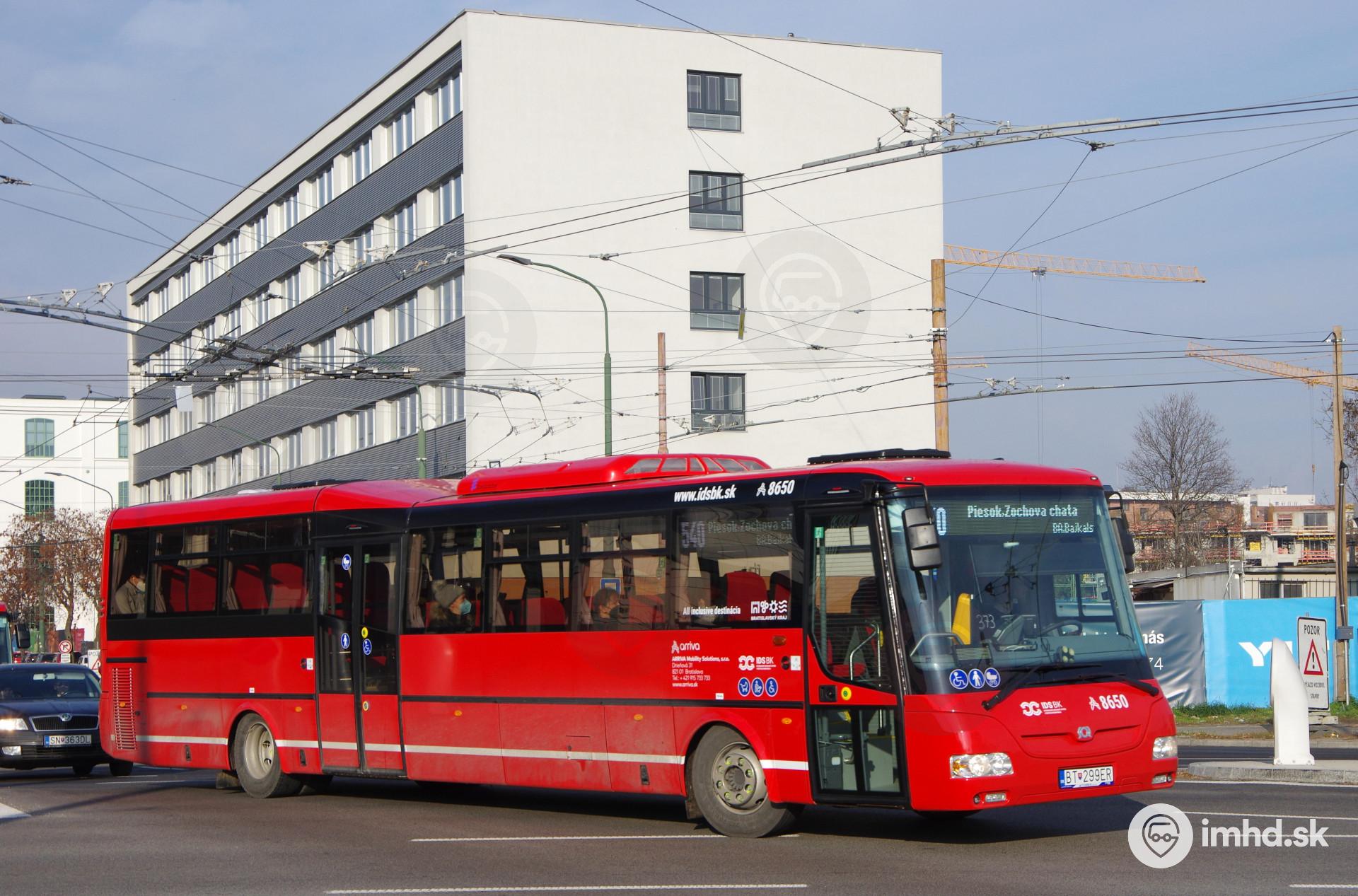 SOR CN 12.3 #8650 • imhd.sk Bratislava