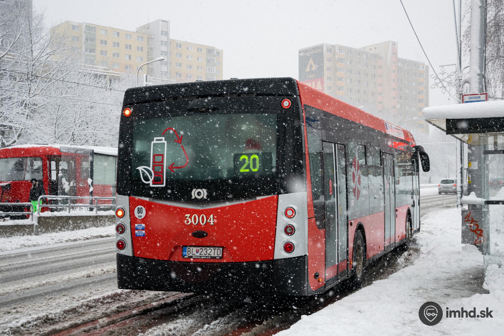 SOR NS 12 Electric #3004 • imhd.sk Bratislava