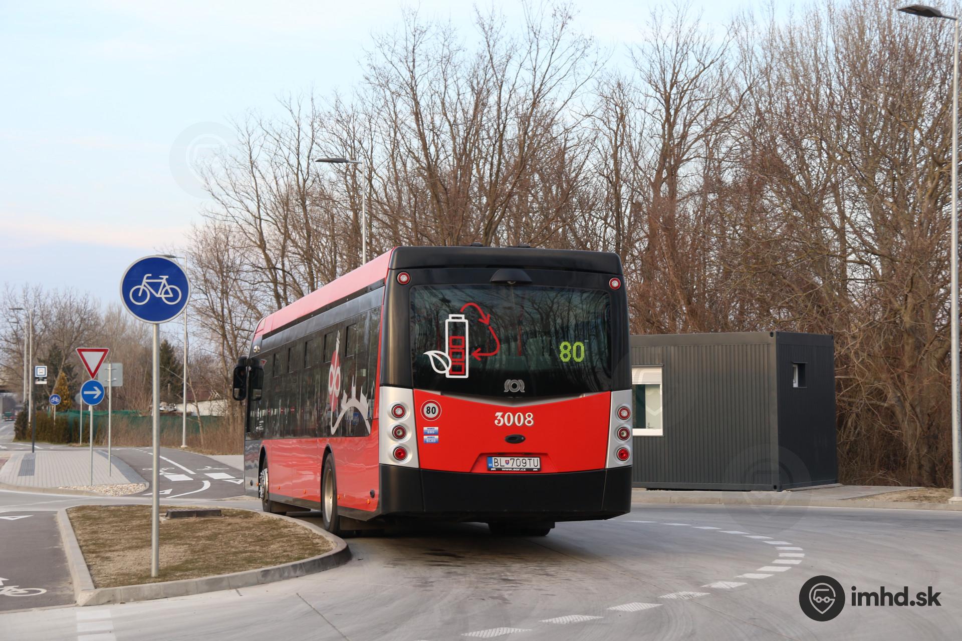 SOR NS 12 Electric #3008 • imhd.sk Bratislava