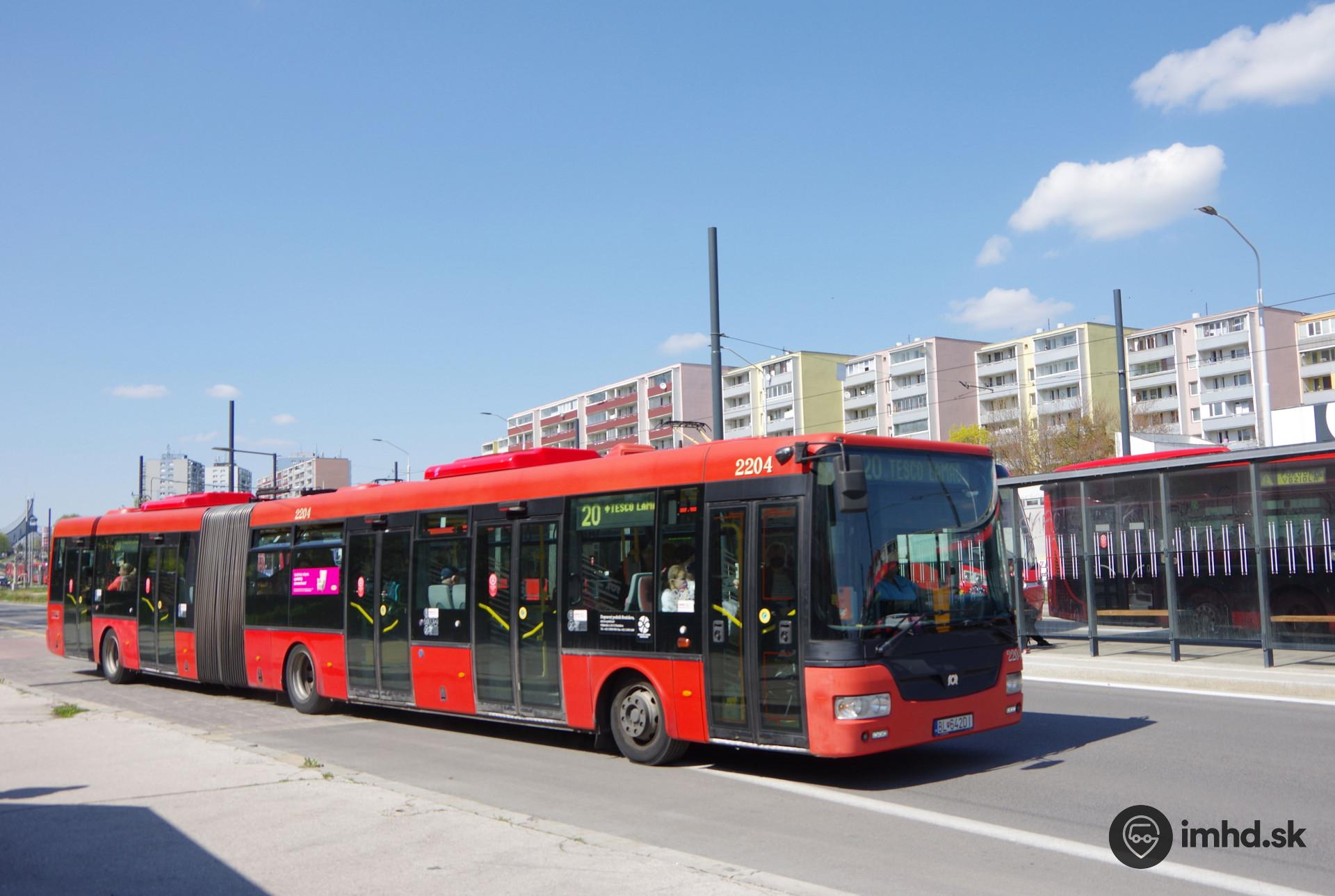 SOR NB 18 City #2204 • imhd.sk Bratislava