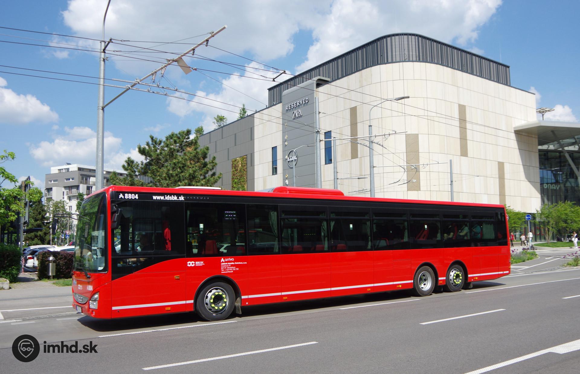 Iveco Crossway LE 14.5M #8804 • imhd.sk Bratislava