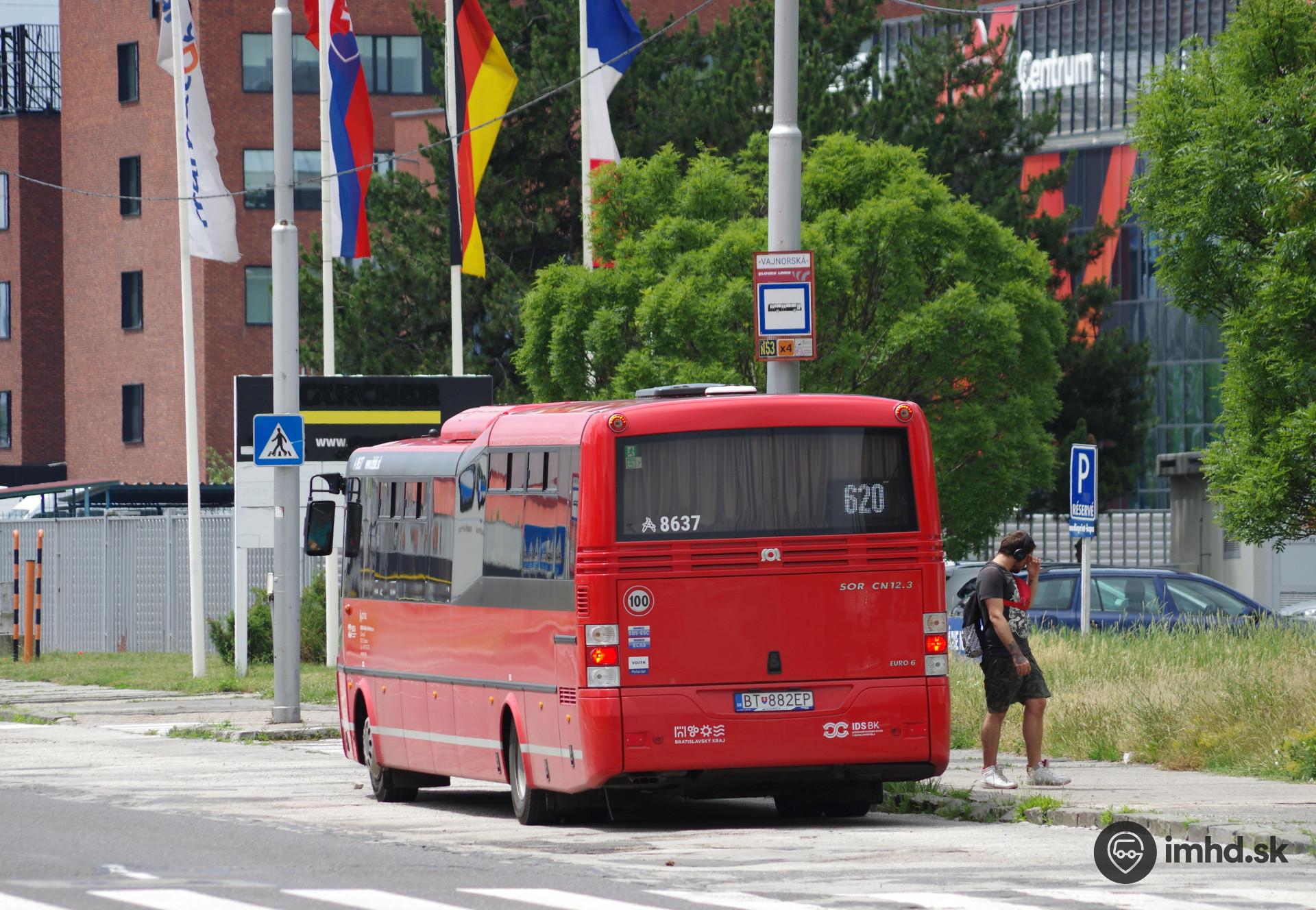 Drobné zmeny na regionálnych linkách (11.3. – 1.4.2024) • imhd.sk Bratislava