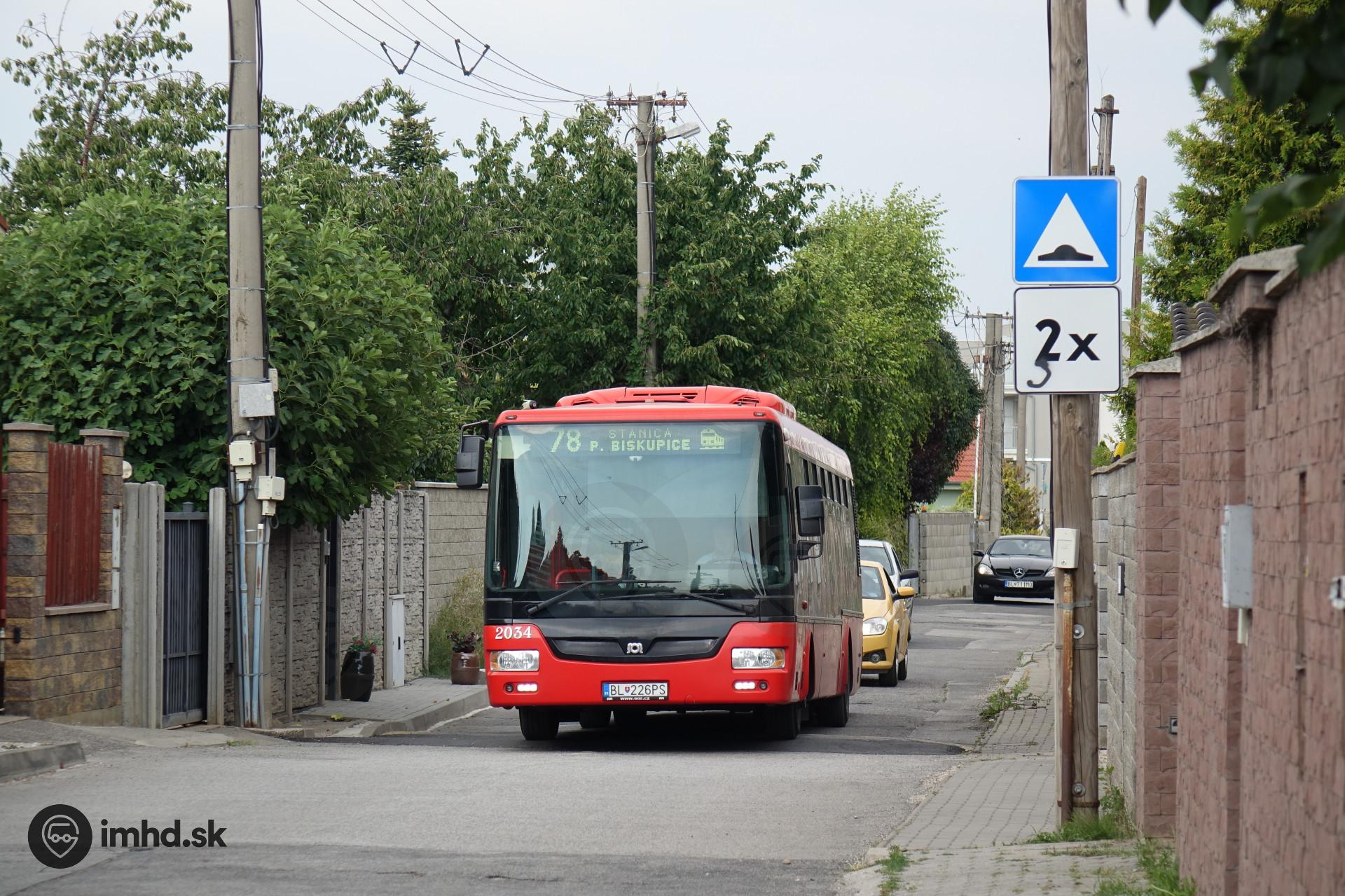 SOR NB 12 City #2034 • imhd.sk Bratislava