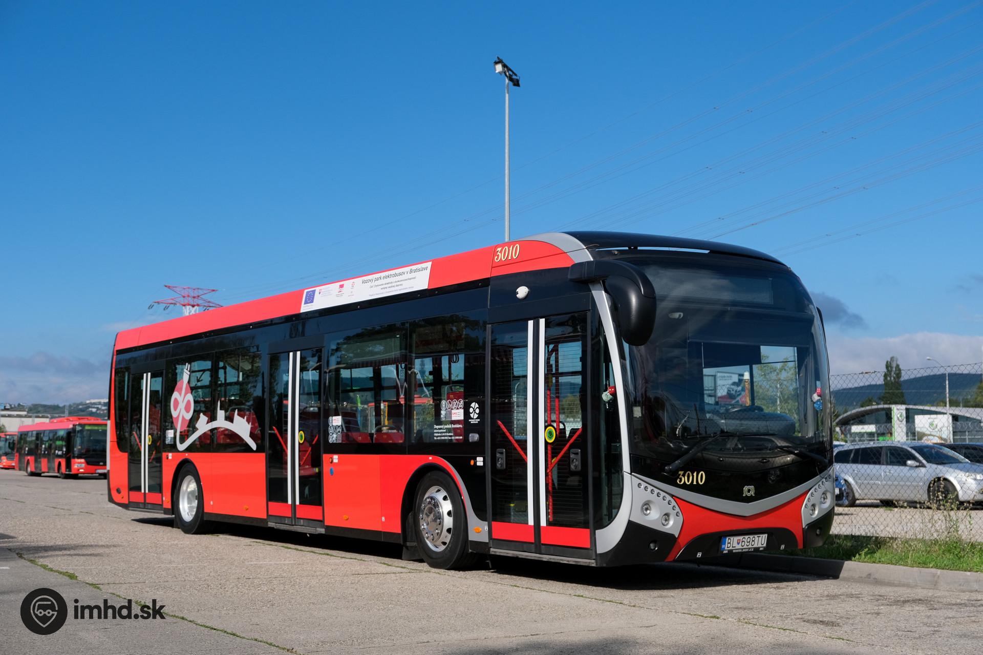 SOR NS 12 Electric #3010 • imhd.sk Bratislava