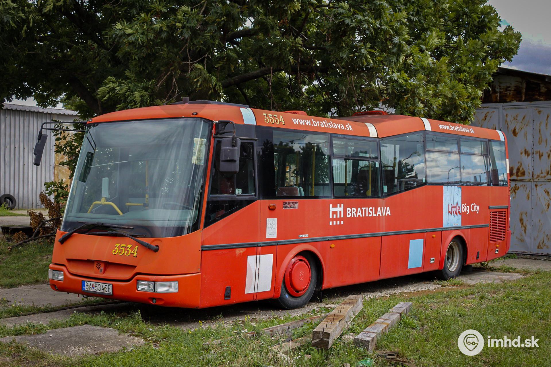 SOR BN 9.5 #3534 • imhd.sk Bratislava