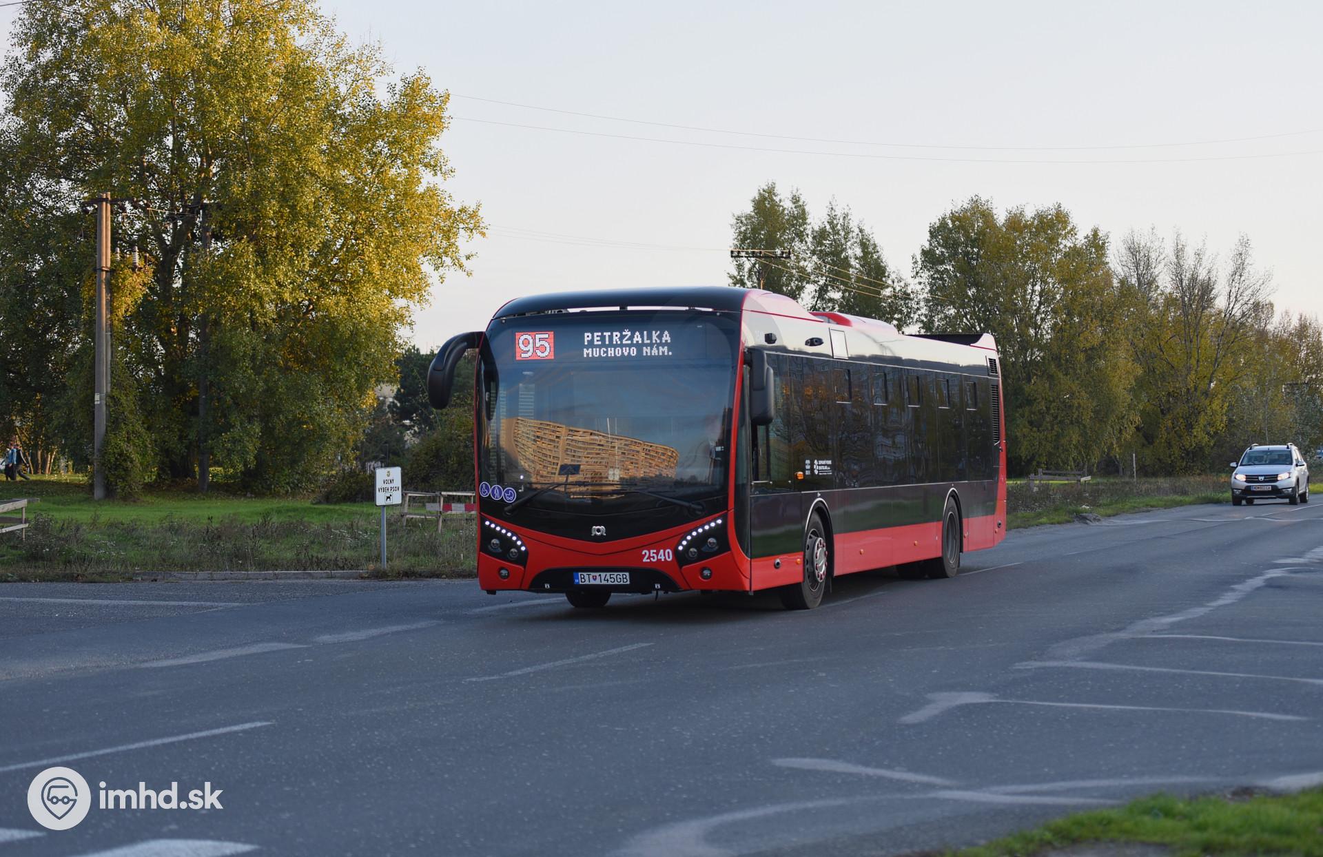 SOR NS 12 Diesel #2540 • imhd.sk Bratislava