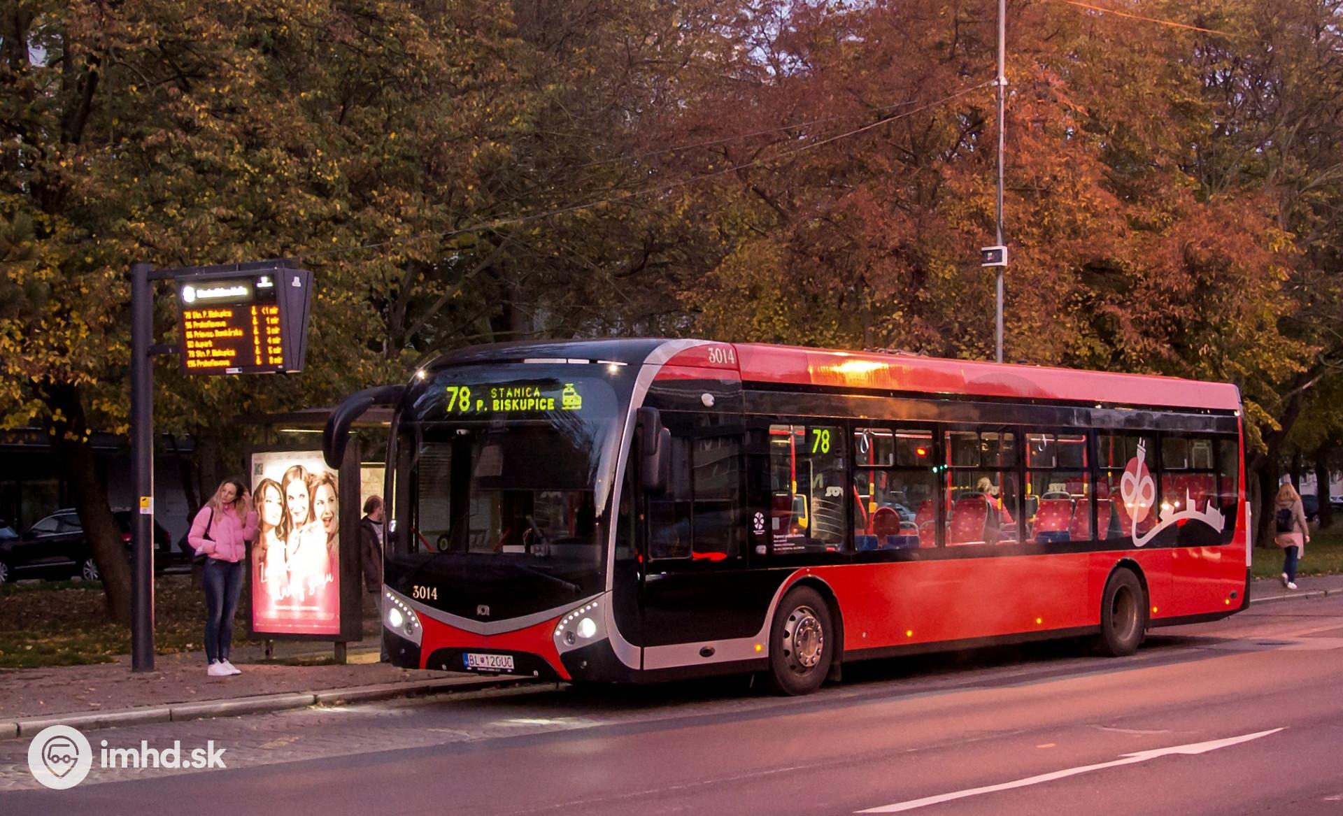 SOR NS 12 Electric #3014 • imhd.sk Bratislava