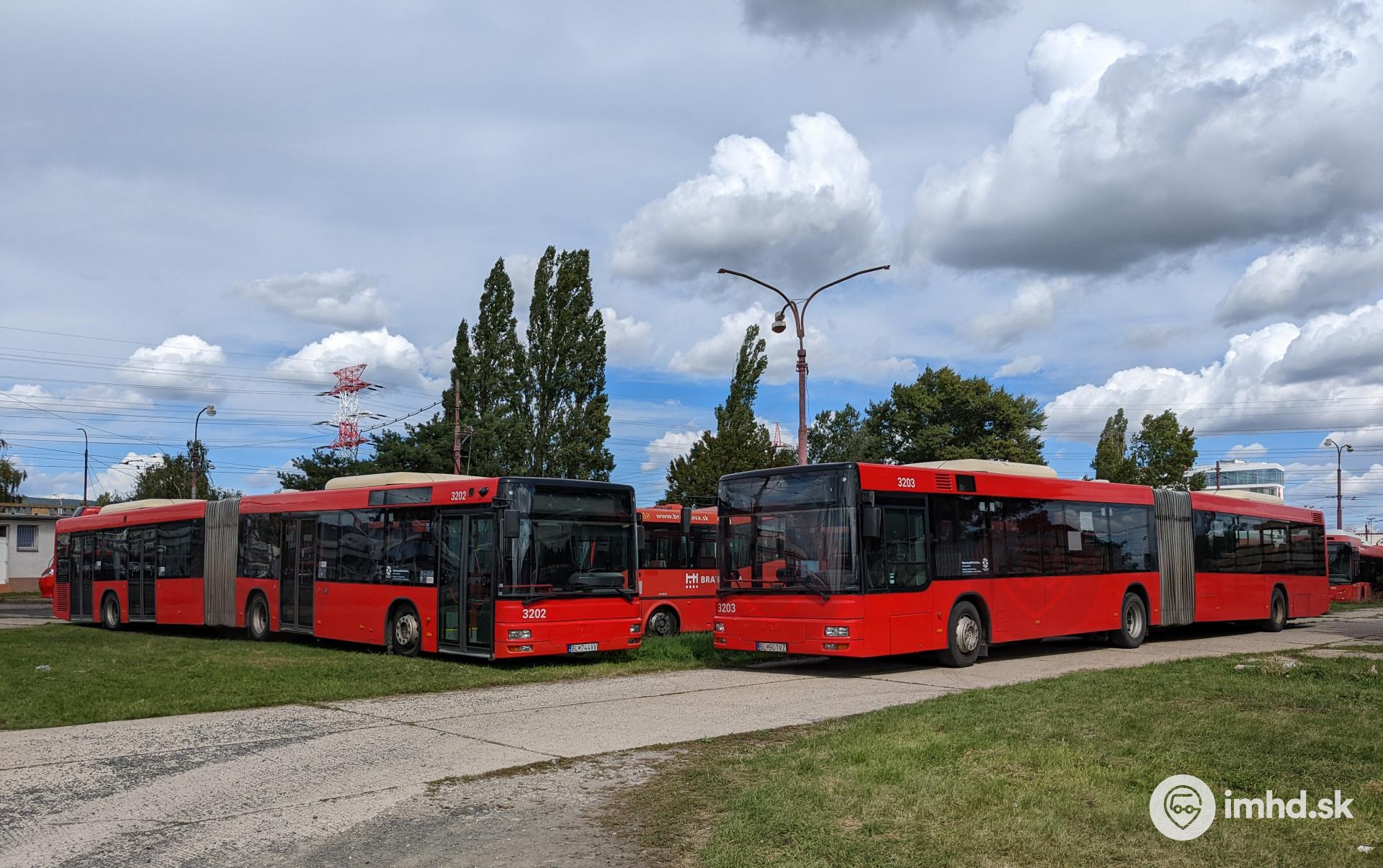 MAN NG 313 #3203 • imhd.sk Bratislava