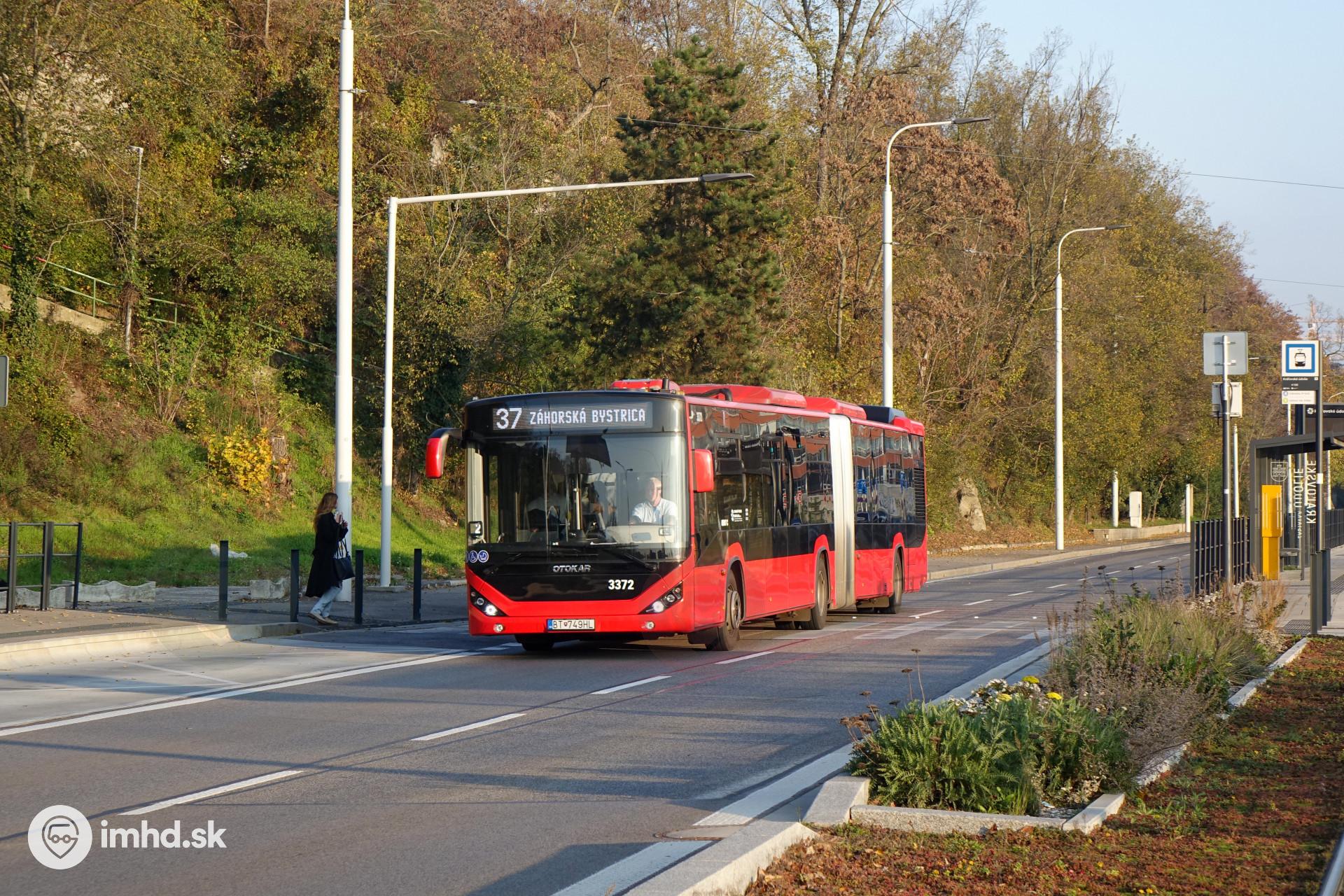 Otokar Kent C 18,75 #3372 • imhd.sk Bratislava