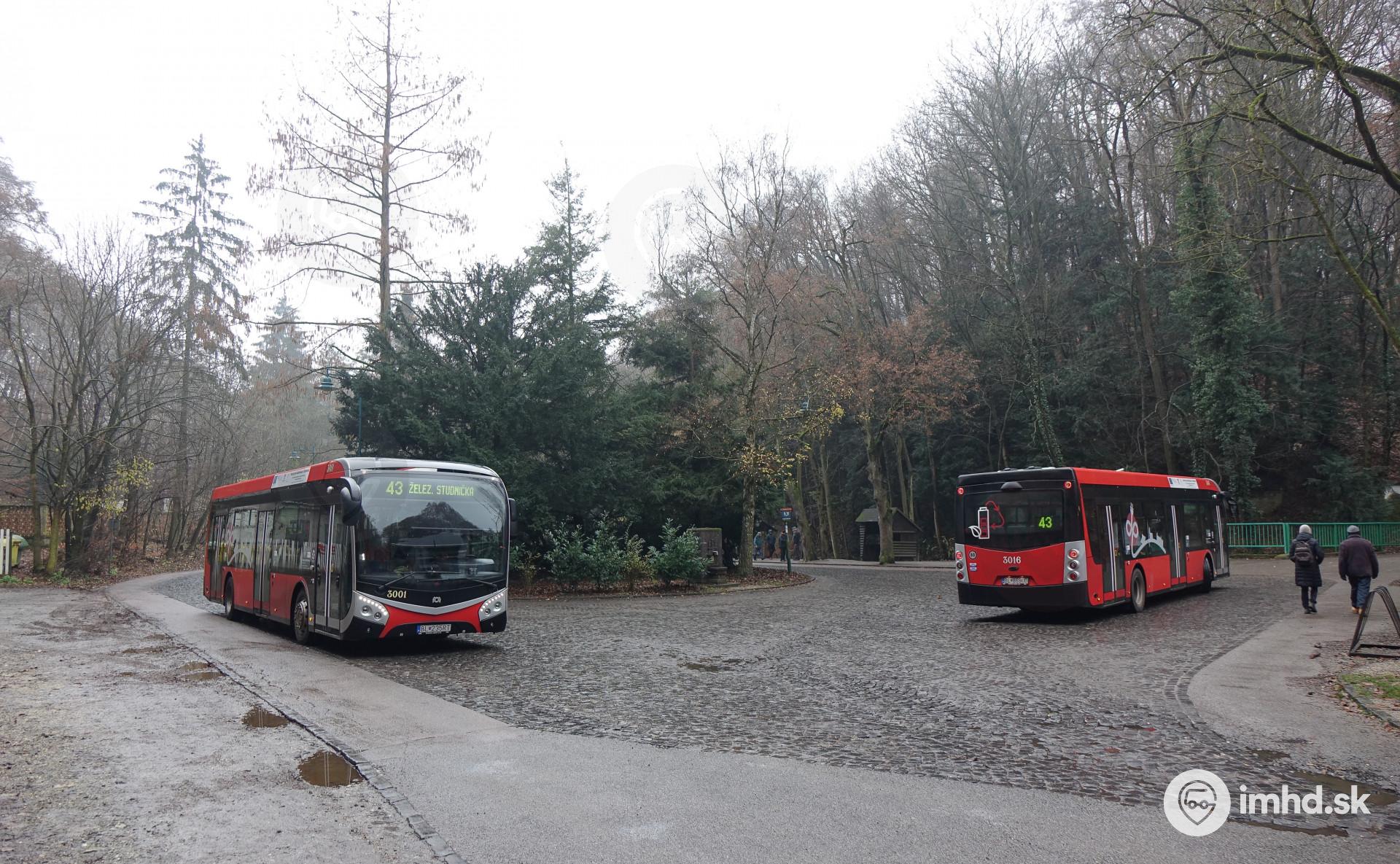 Dočasné skrátenie niektorých spojov linky 43 (13. – 26.3.2024) • imhd.sk Bratislava