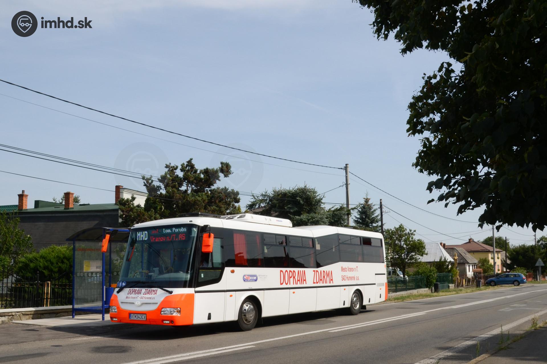 MHD Vranov nad Topľou • imhd.sk Bratislava