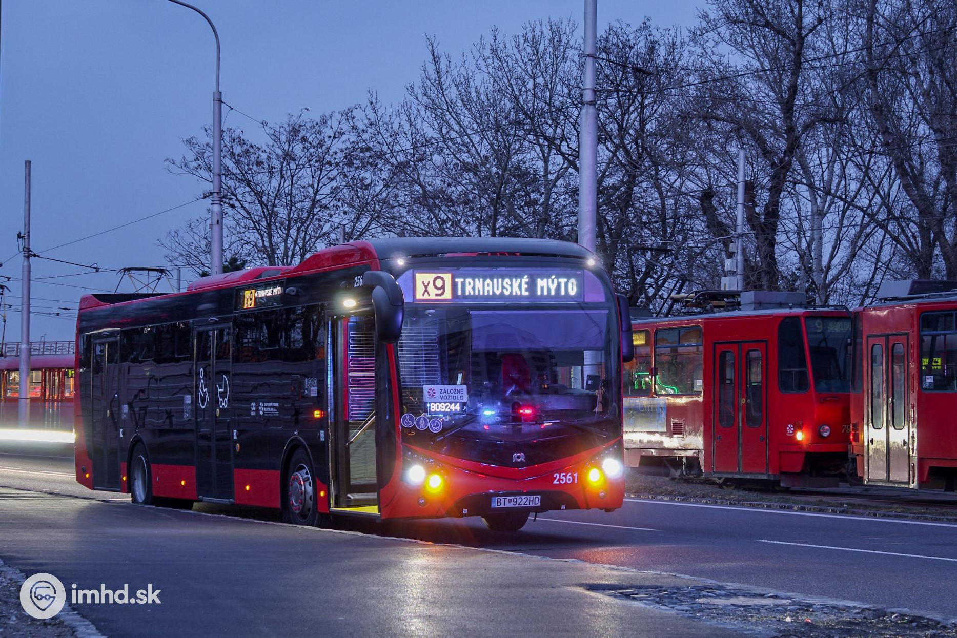 SOR NS 12 Diesel #2561 • imhd.sk Bratislava