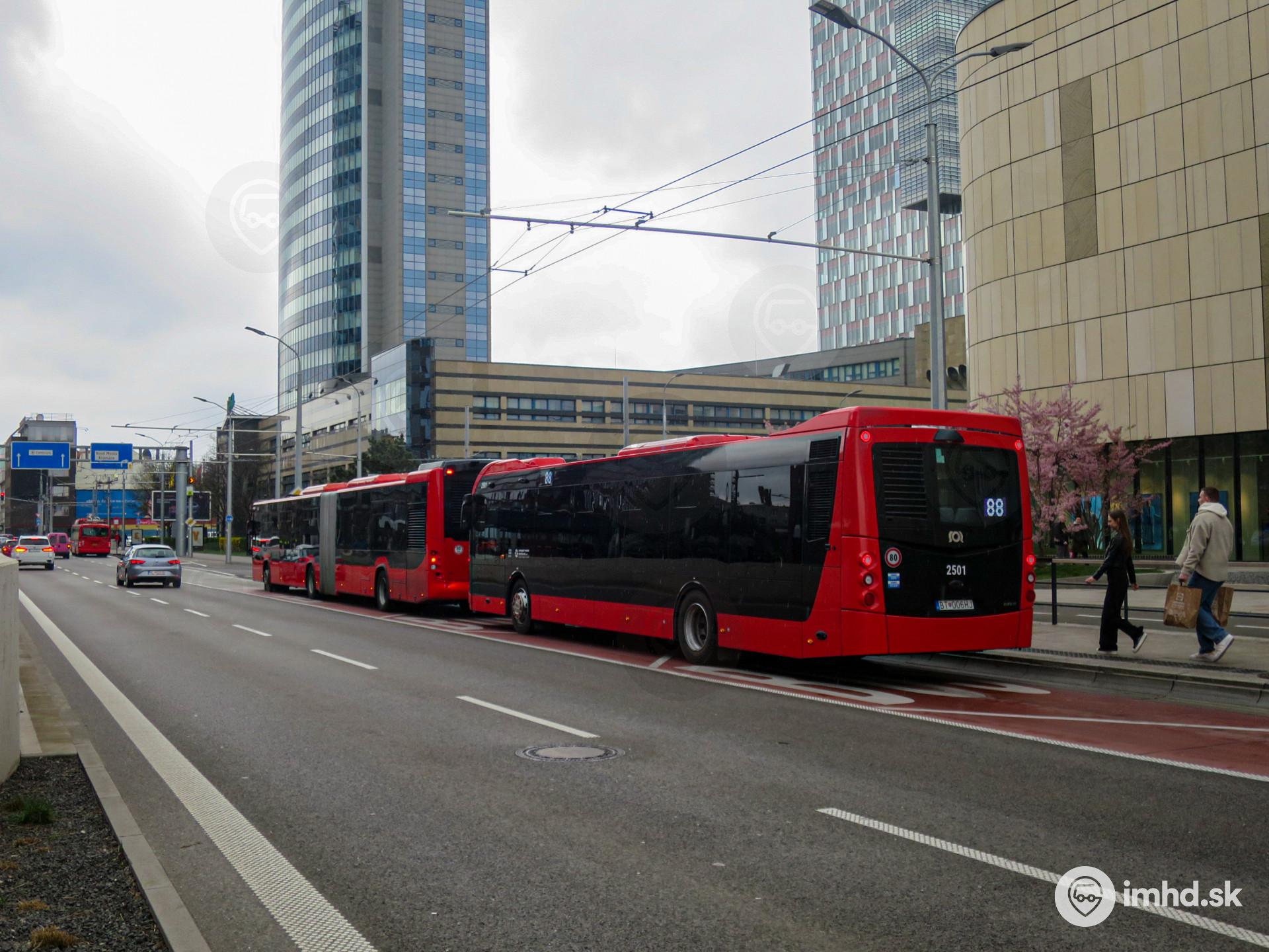 SOR NS 12 Diesel #2501 • imhd.sk Bratislava