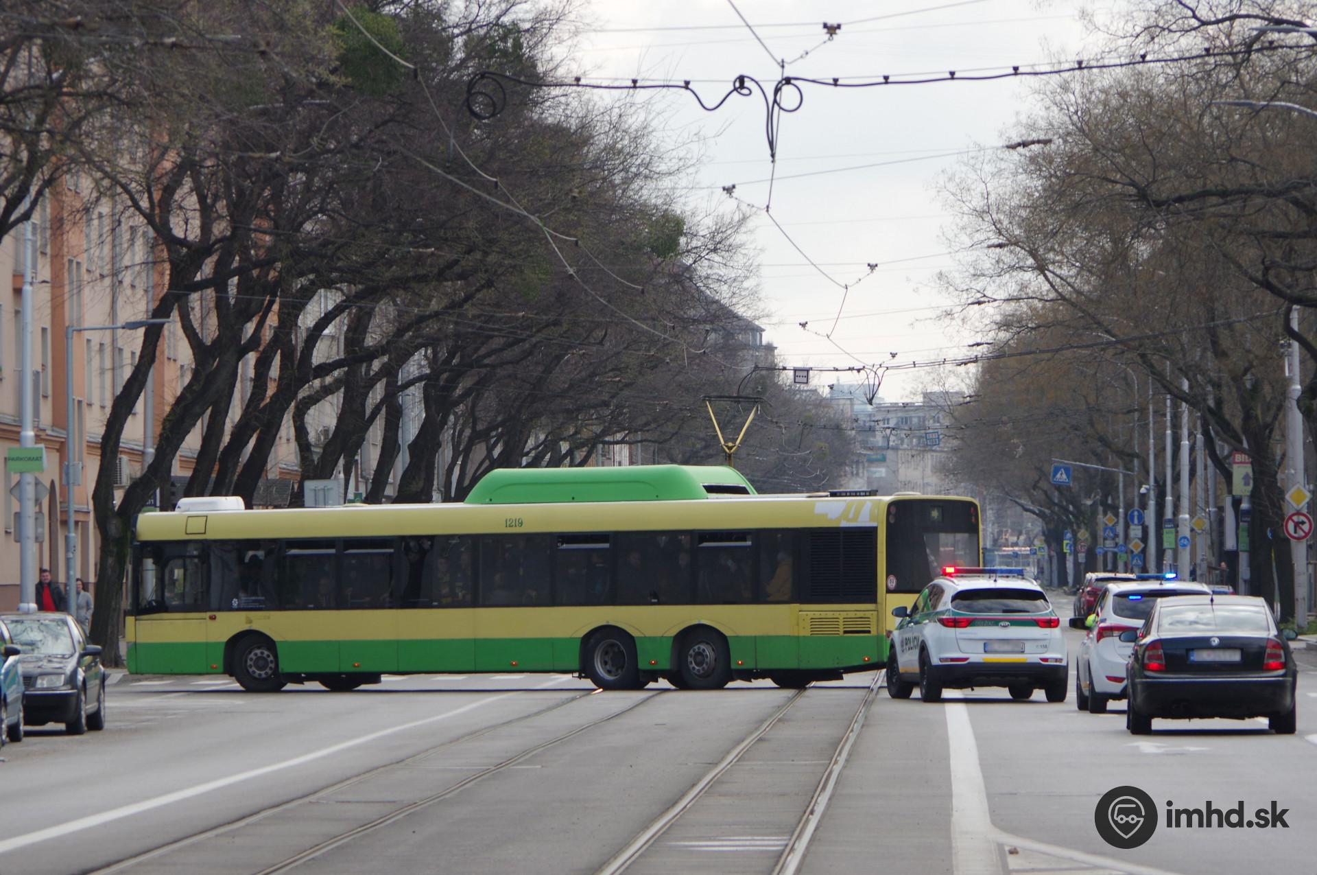 Solaris Urbino 15 CNG #1219 • imhd.sk Bratislava