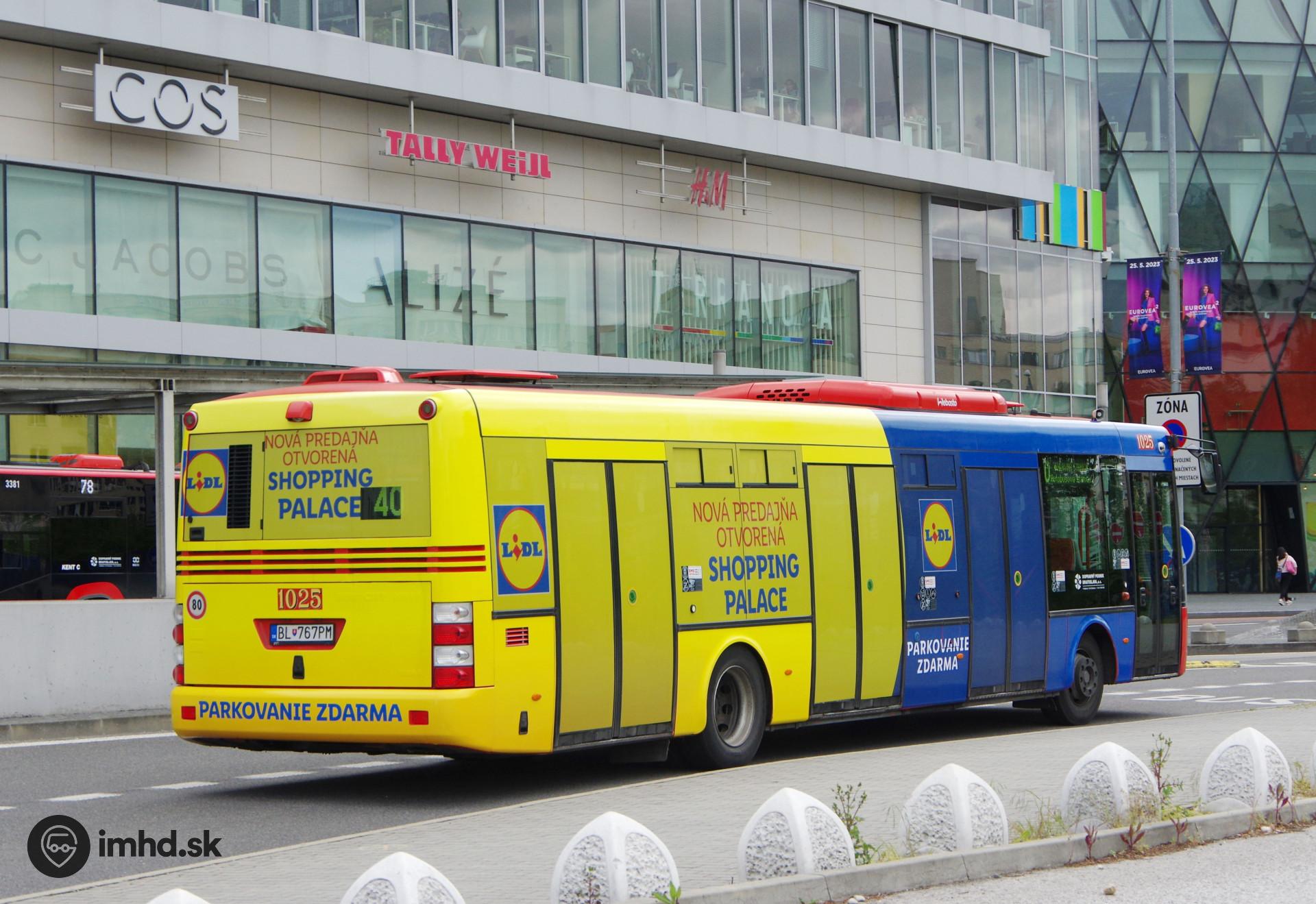 SOR NB 12 City #1025 • imhd.sk Bratislava