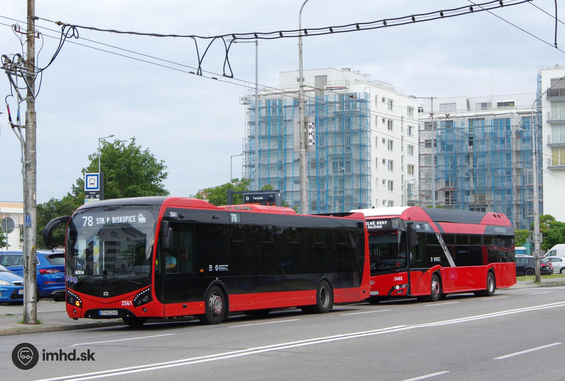 SOR NS 12 Diesel #2561 • imhd.sk Bratislava