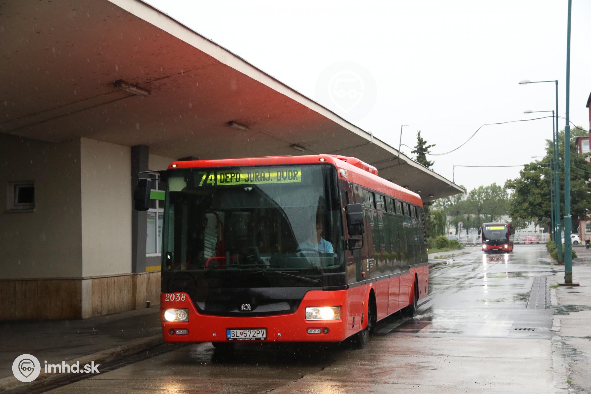 SOR NB 12 City #2038 • imhd.sk Bratislava