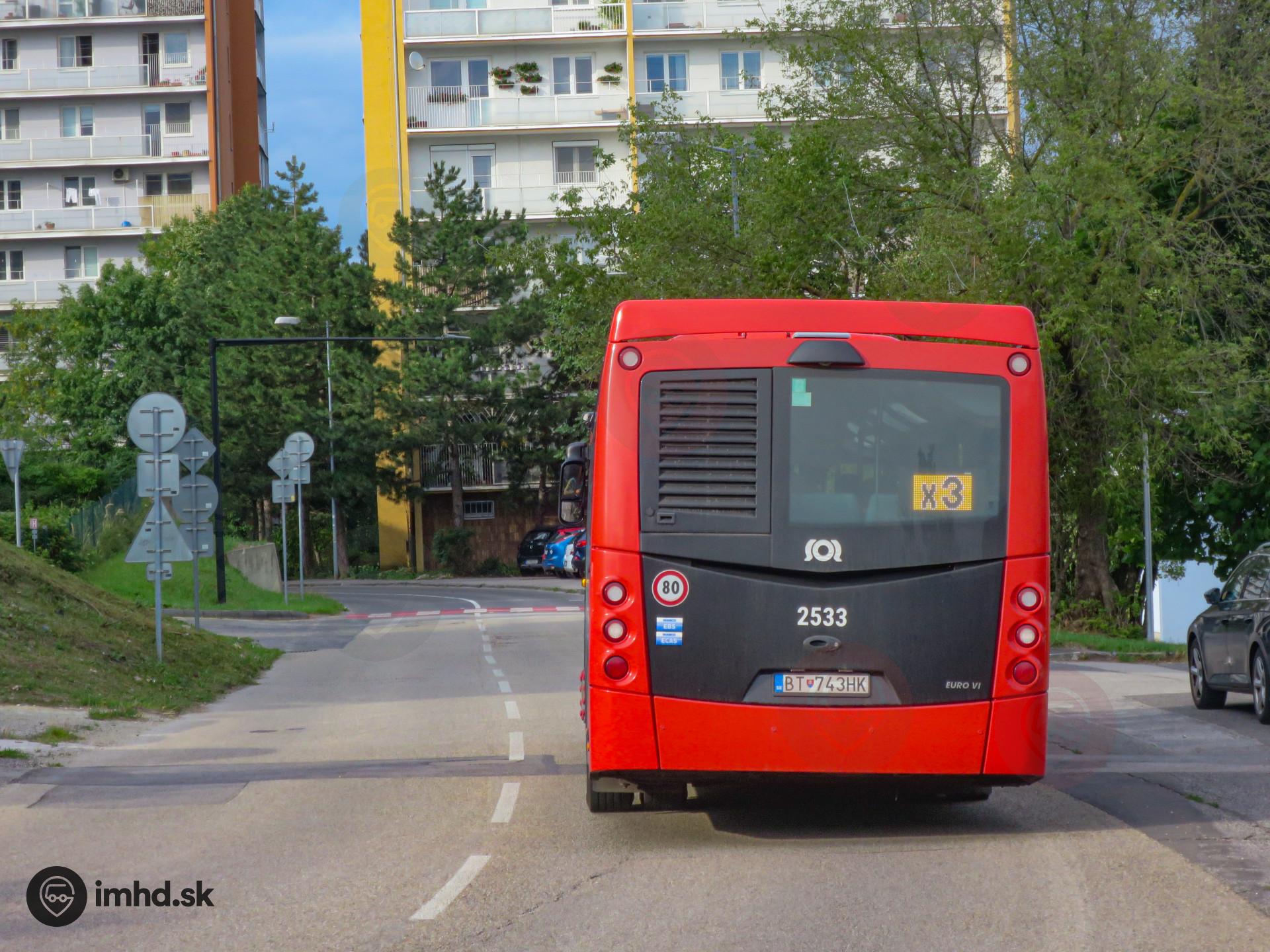 SOR NS 12 Diesel #2533 • imhd.sk Bratislava