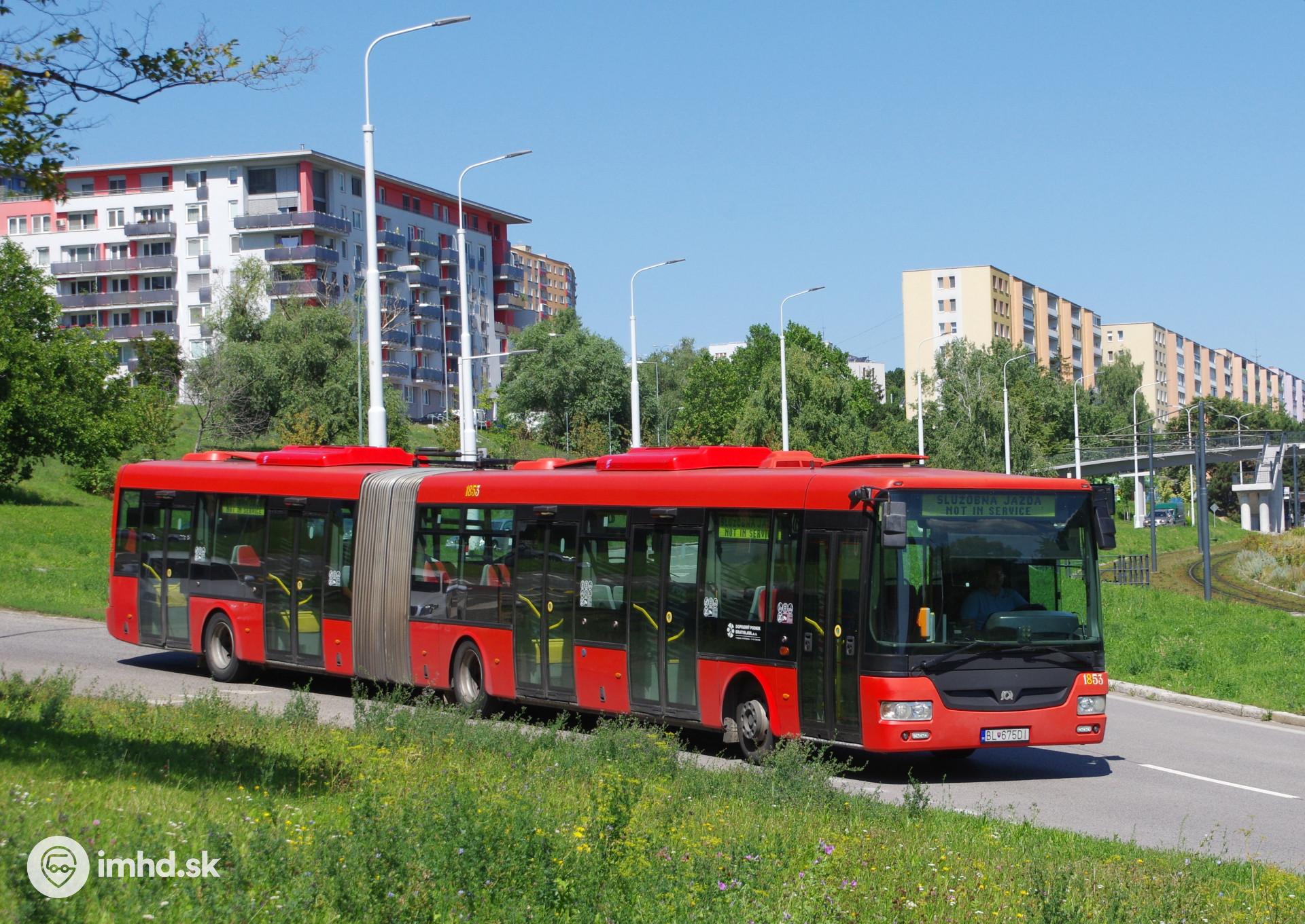 SOR NB 18 City #1853 • imhd.sk Bratislava