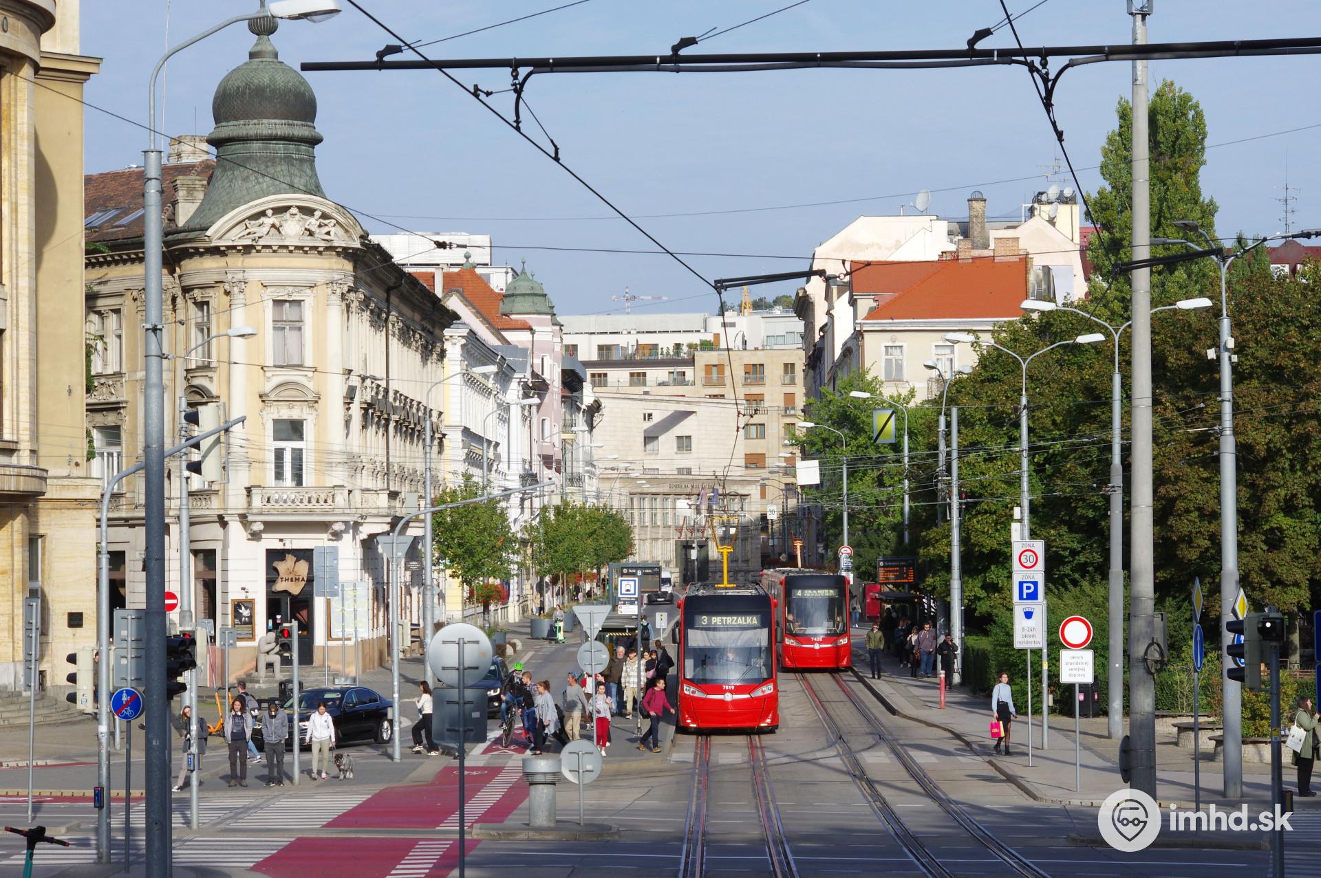 Anketa: Ak cestujete električkami, prekáža vám dlhšie čakanie električiek na semaforoch na Nám ...