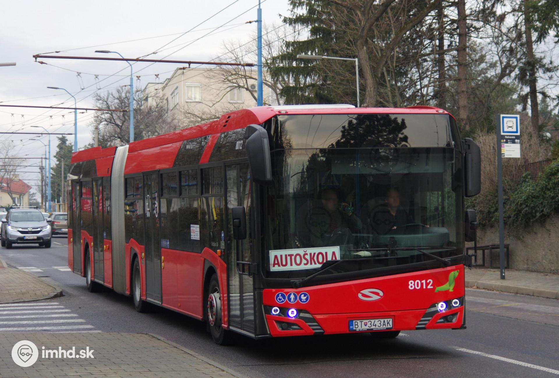 Solaris New Urbino 18 #8012 • imhd.sk Bratislava