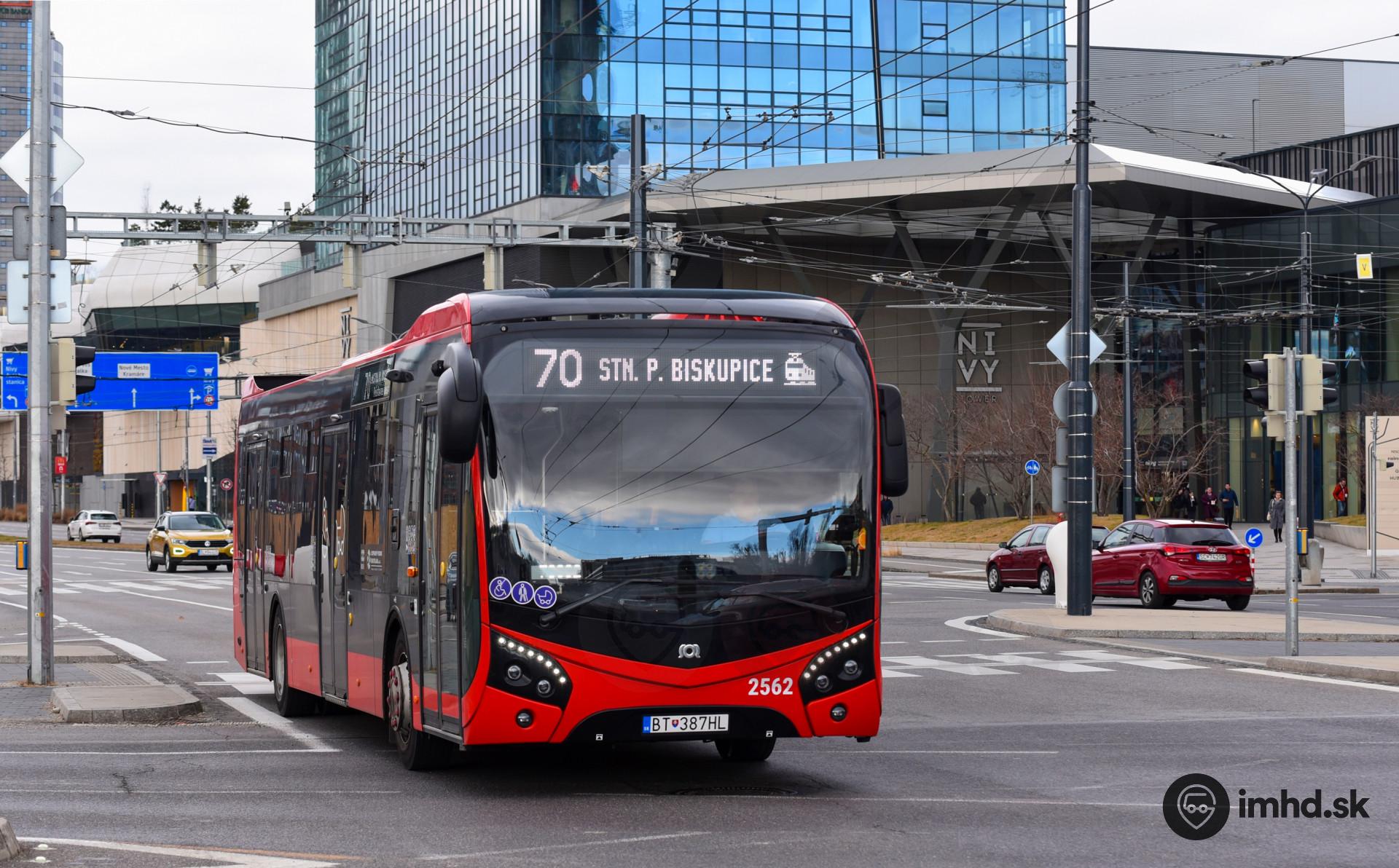 SOR NS 12 Diesel #2562 • imhd.sk Bratislava