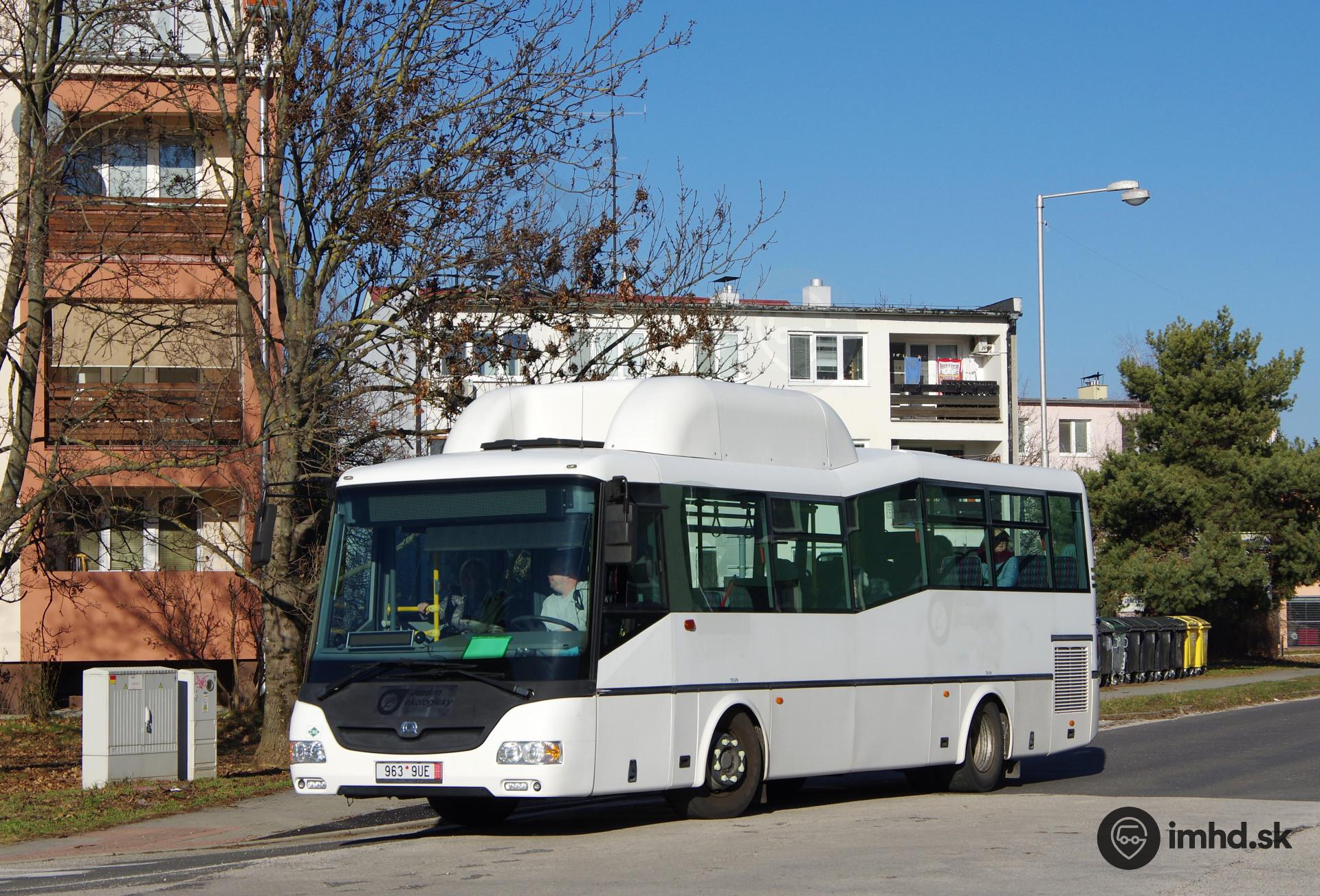 Od januára 2024 sa MHD v Pezinku vrátila aj na sídlisko Muškát • imhd.sk Bratislava