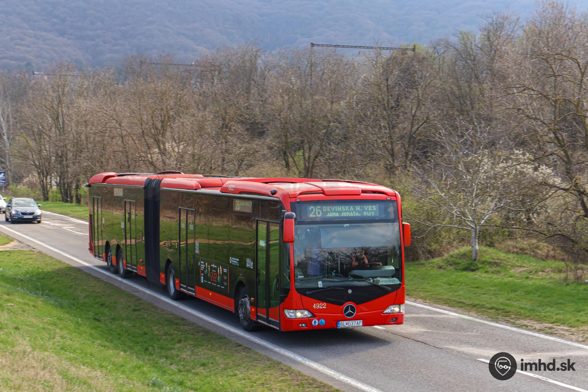 #3211, linka 191, Most SNP, obratisko Most SNP • imhd.sk Bratislava