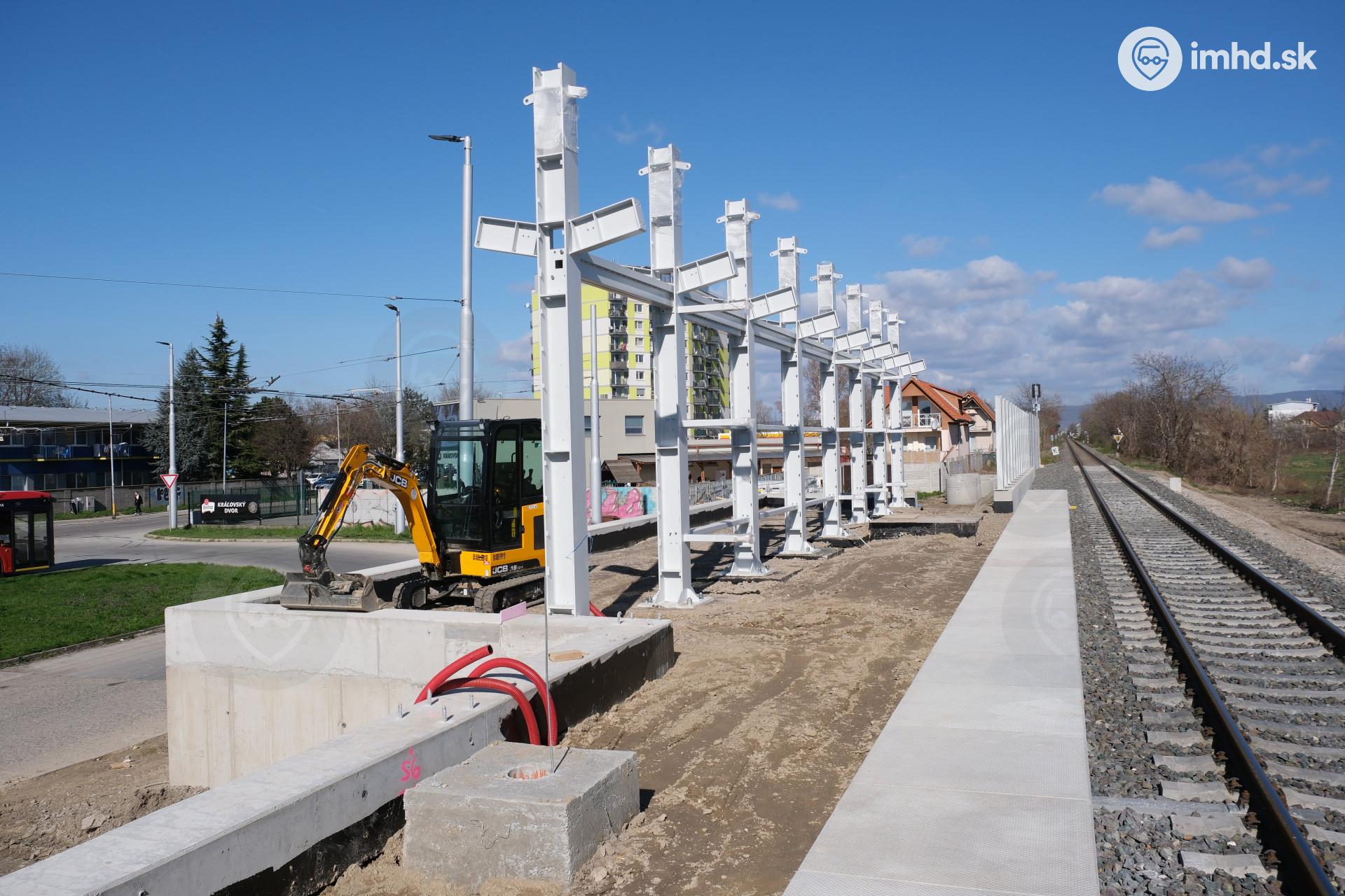 Výstavba TIOP Vrakuňa • imhd.sk Bratislava