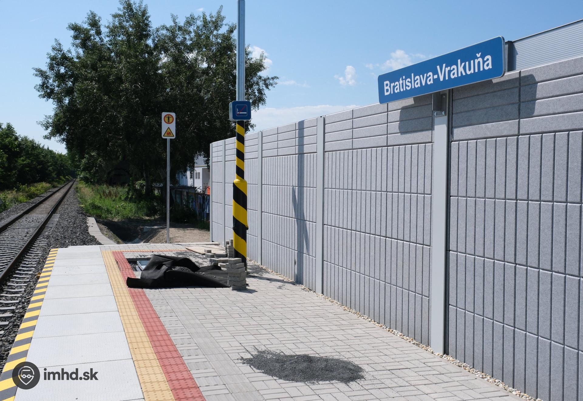 Začiatok nástupišťa • imhd.sk Bratislava