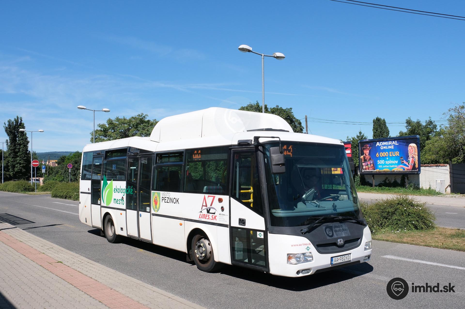 IDS BK sa zatiaľ o pezinskú MHD nerozšíri • imhd.sk Bratislava