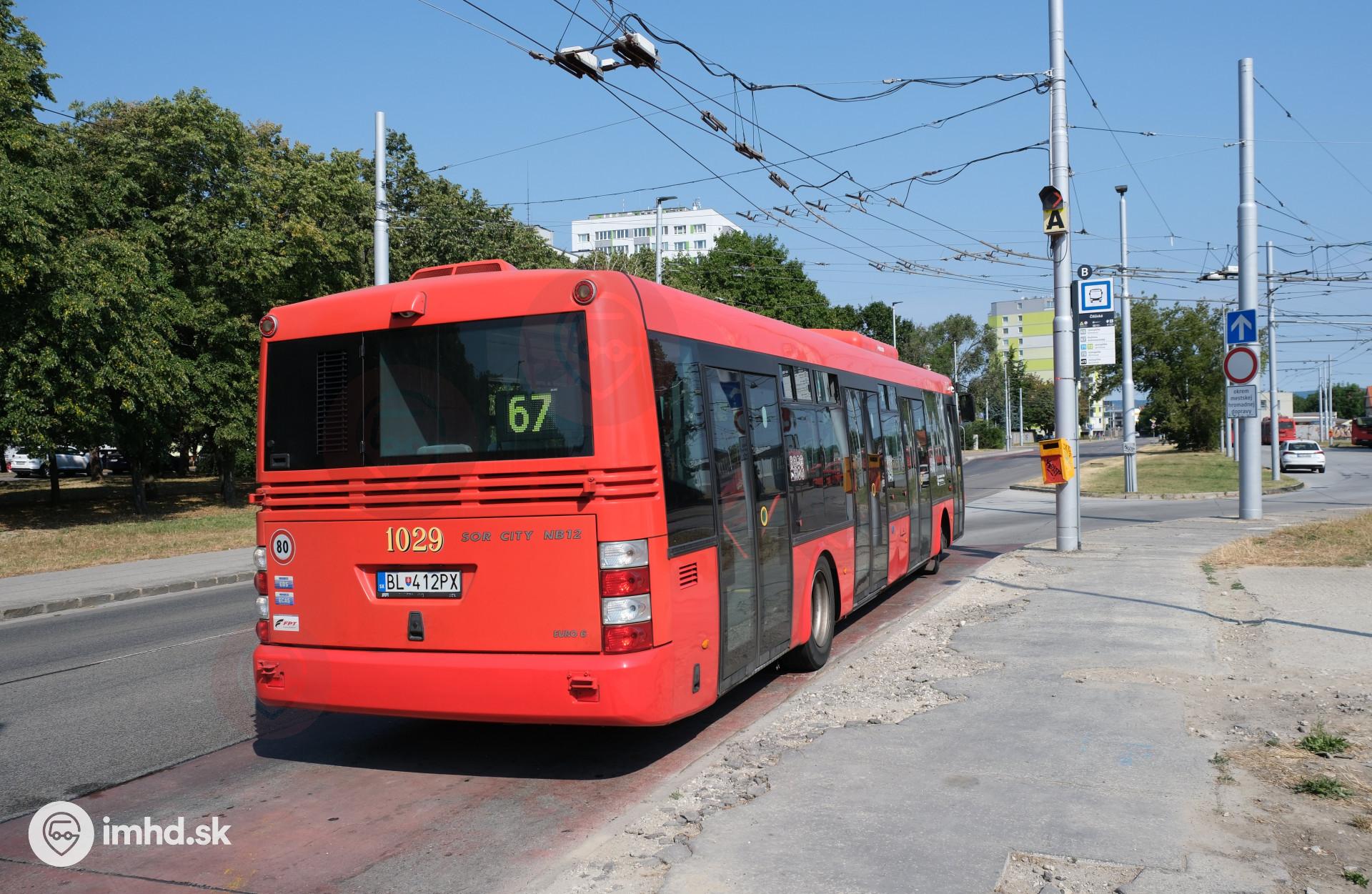 SOR NB 12 City #1029 • imhd.sk Bratislava