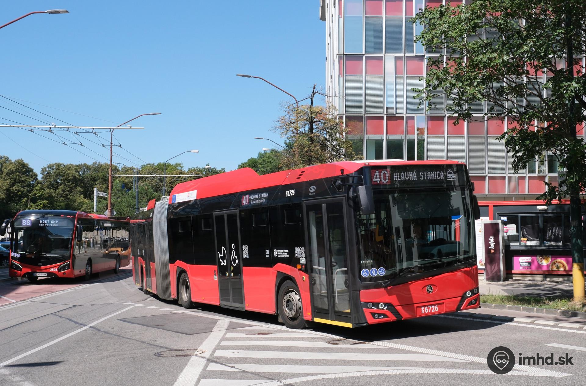 Škoda 27 Tr Solaris #6726 • imhd.sk Bratislava