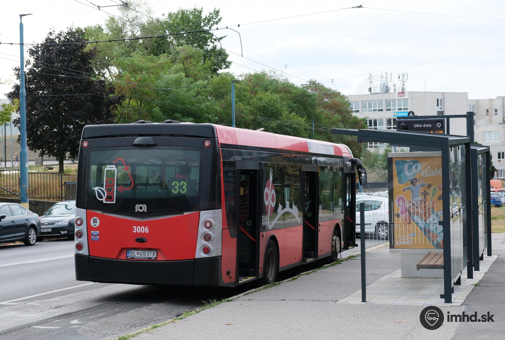 SOR NS 12 Electric #3006 • imhd.sk Bratislava