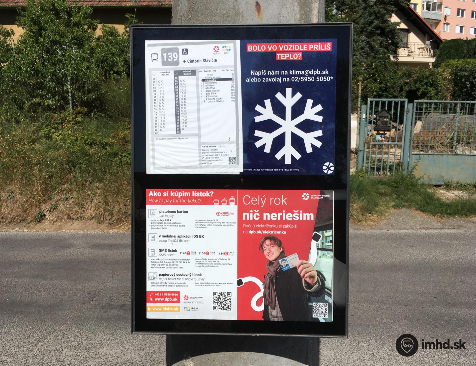 Výzva na nahlasovanie nefunkčných klimatizácií v lete 2024 • imhd.sk Bratislava