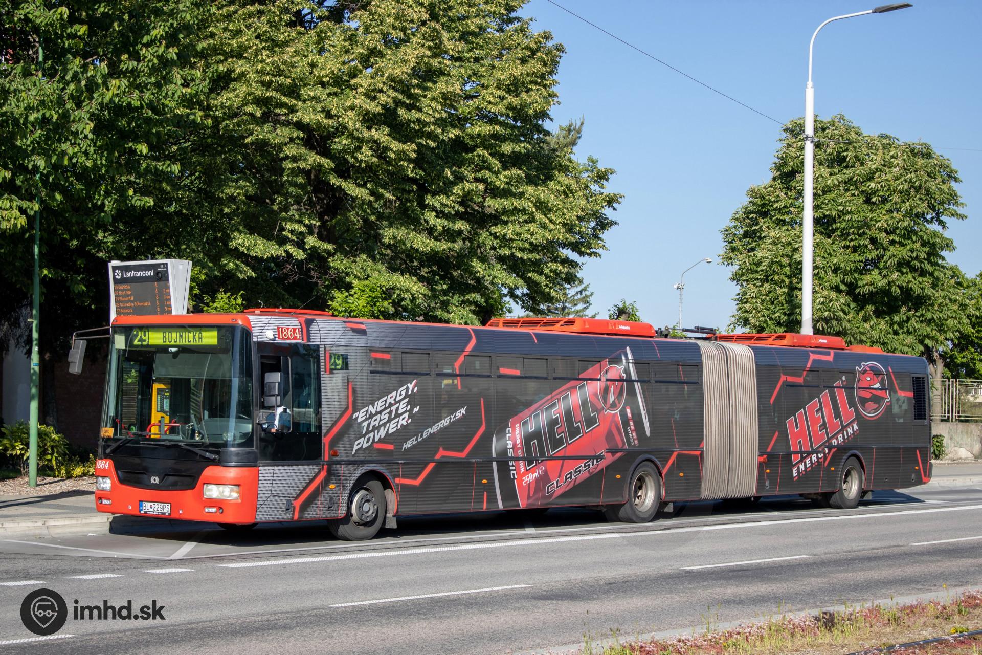 SOR NB 18 City #1864 • imhd.sk Bratislava