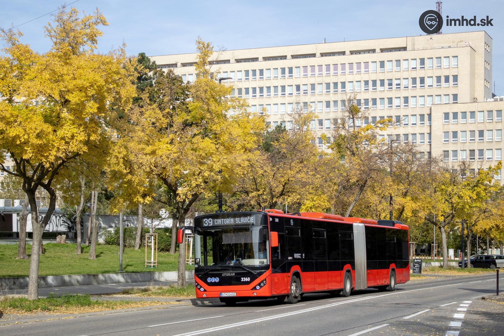 Otokar Kent C 18,75 #3360 • imhd.sk Bratislava