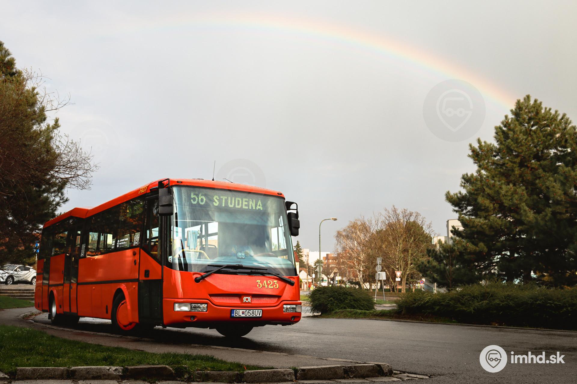 V daždi a po daždi (2.6.2025) • imhd.sk Bratislava