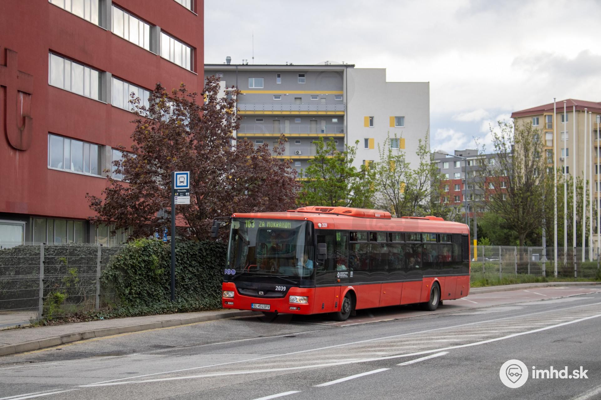 SOR NB 12 City #2039 • imhd.sk Bratislava