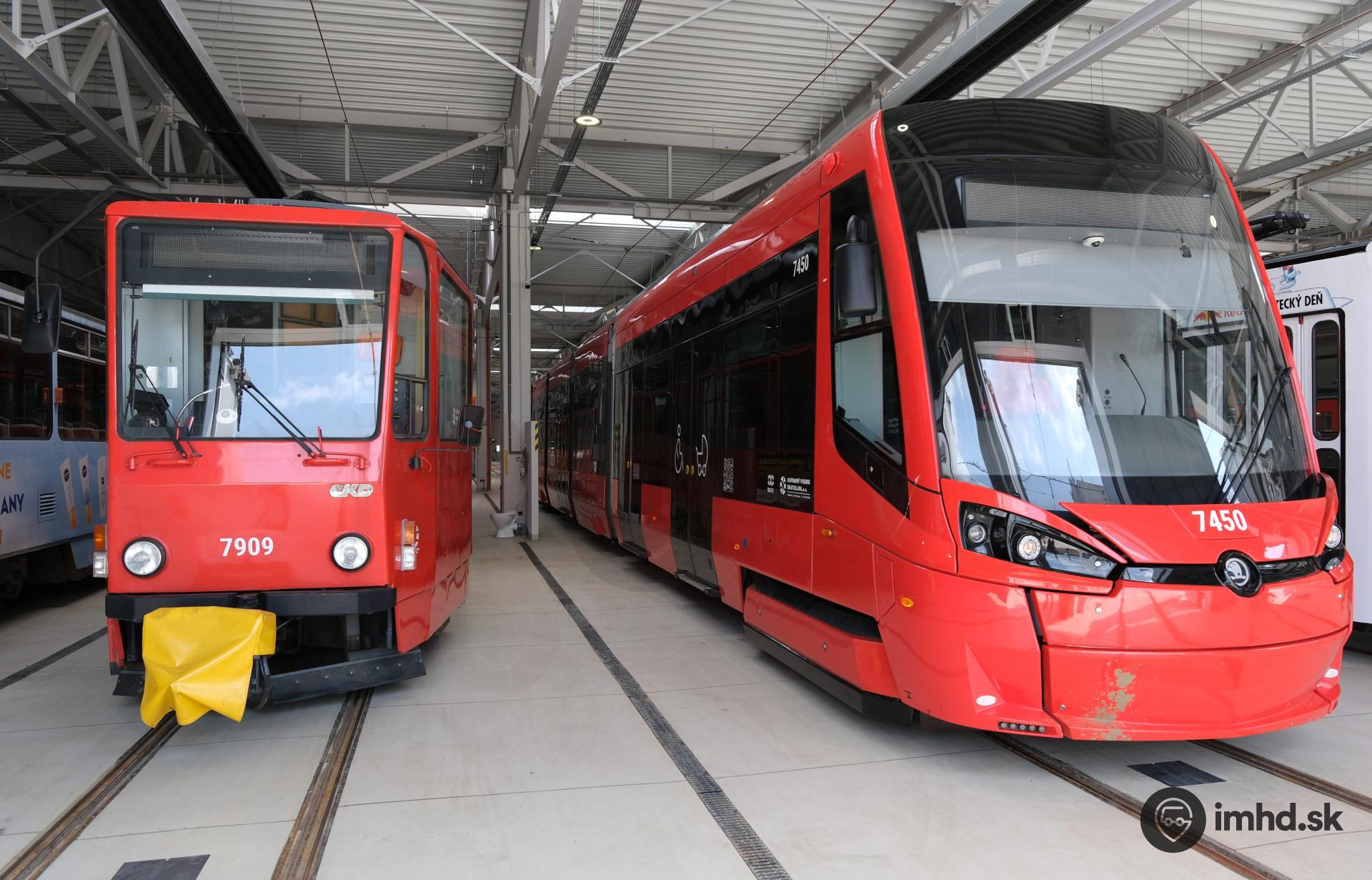 Zmeny v deponovaní električiek a elektrobusov • imhd.sk Bratislava