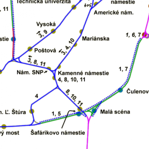 Maps • imhd.sk Bratislava