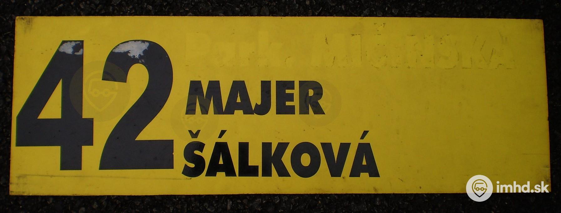 Autobusová linková tabuľa • imhd.sk Banská Bystrica