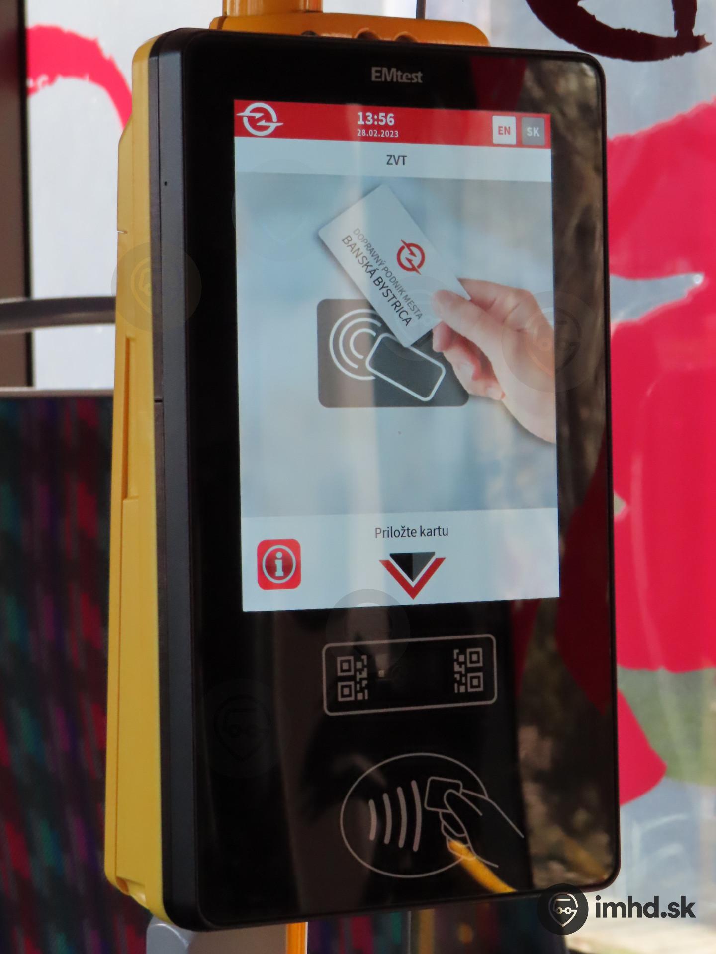 Virtuálna dopravná karta • imhd.sk Banská Bystrica