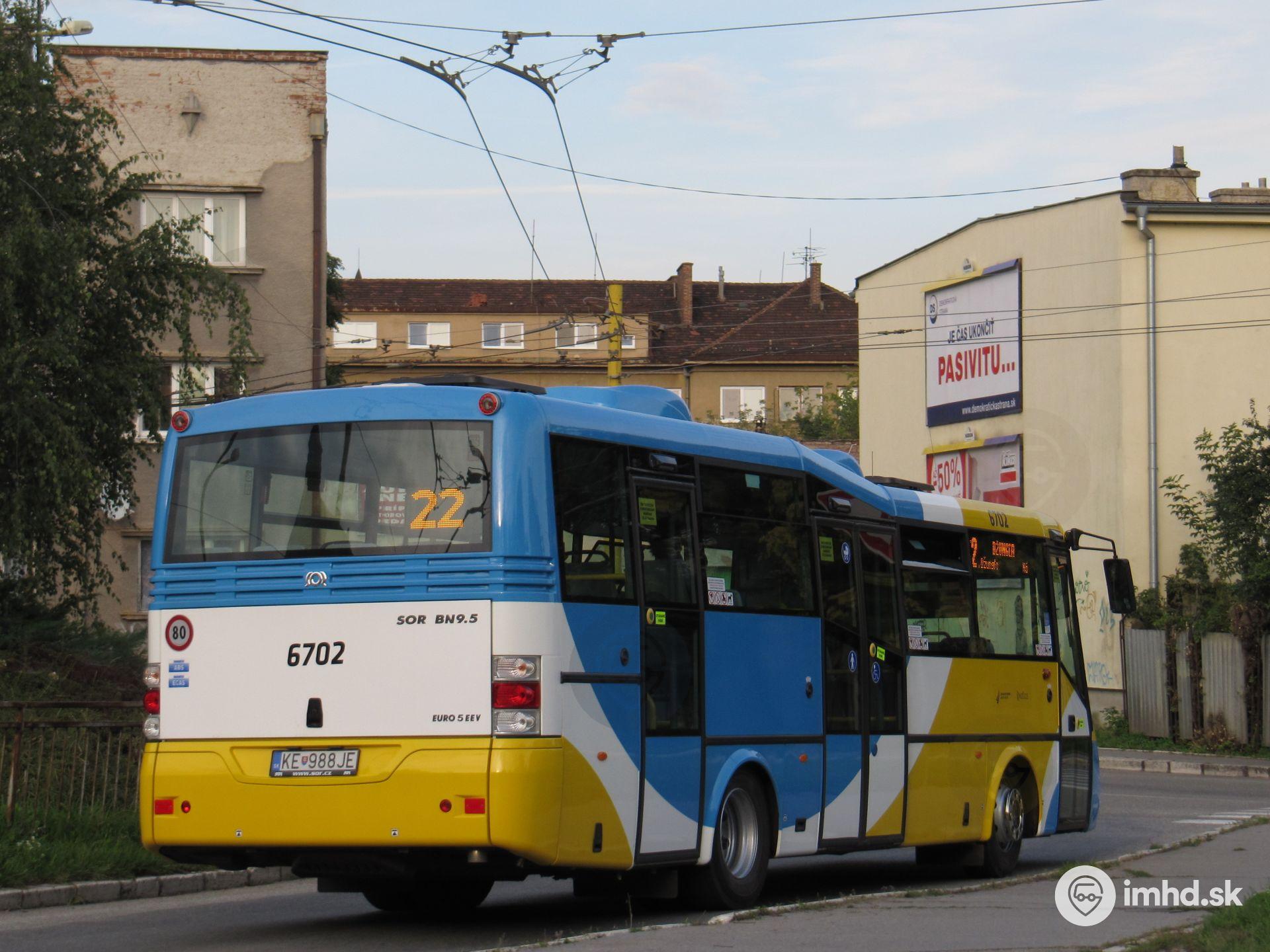 SOR BN 9.5 • imhd.sk Košice