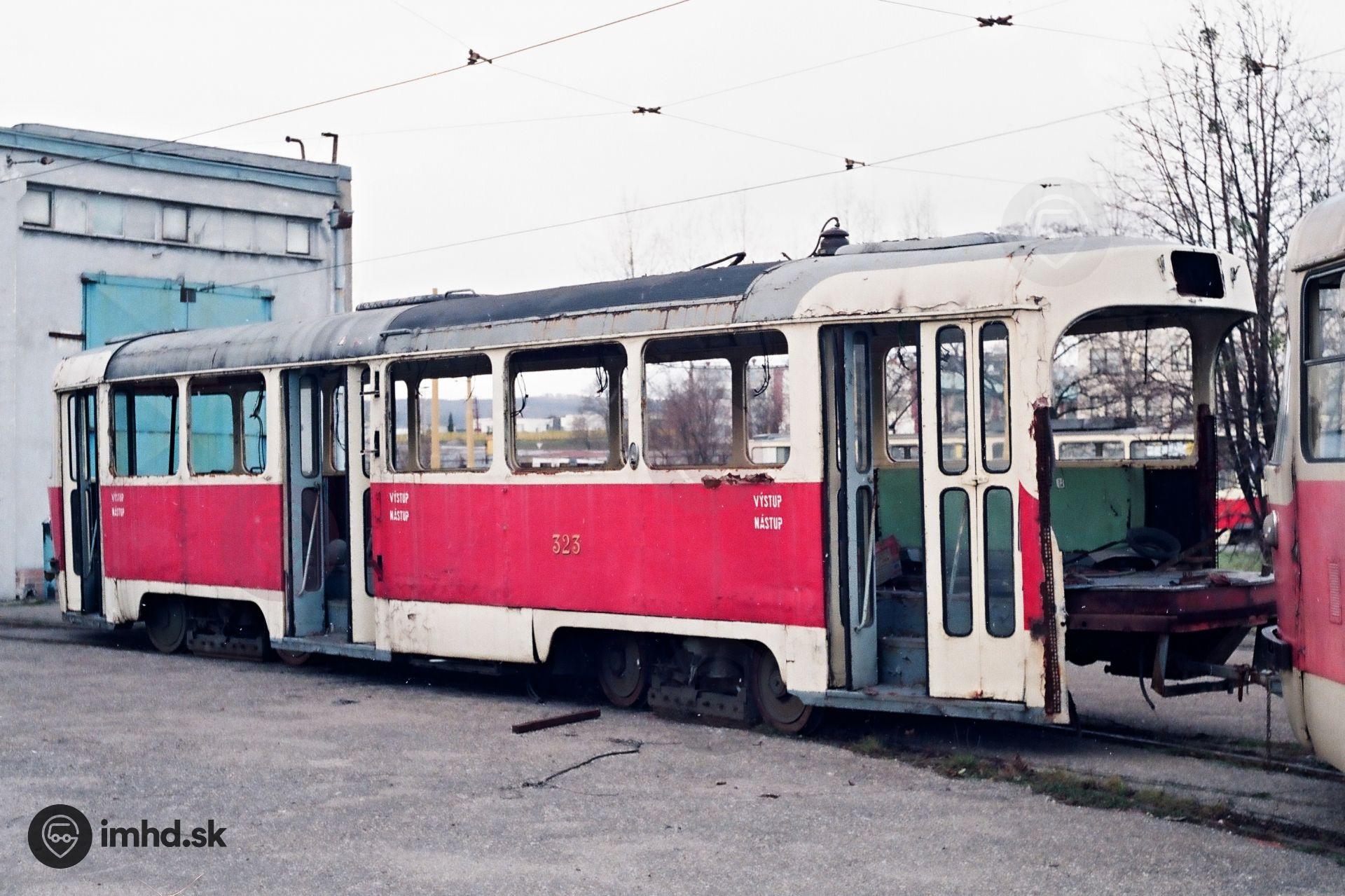ČKD Tatra T3 #323/III • imhd.sk Košice