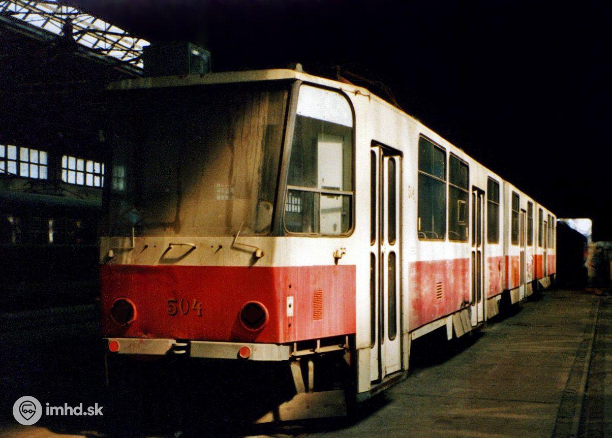 ČKD Tatra KT8 #504 • imhd.sk Košice