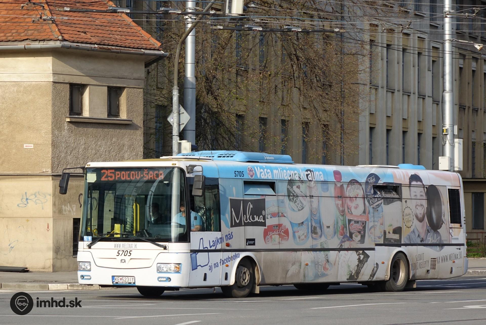SOR NB 12 City #5705 • imhd.sk Košice