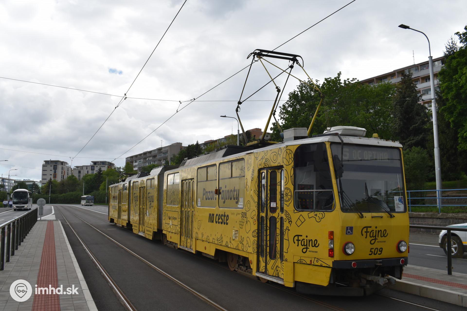 ČKD Tatra KT8 #509 • imhd.sk Košice